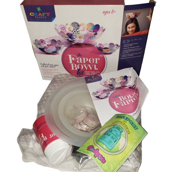 Craftastic | Office | Craftastic The Paper Bowl 24 Kit Makes 3 ...